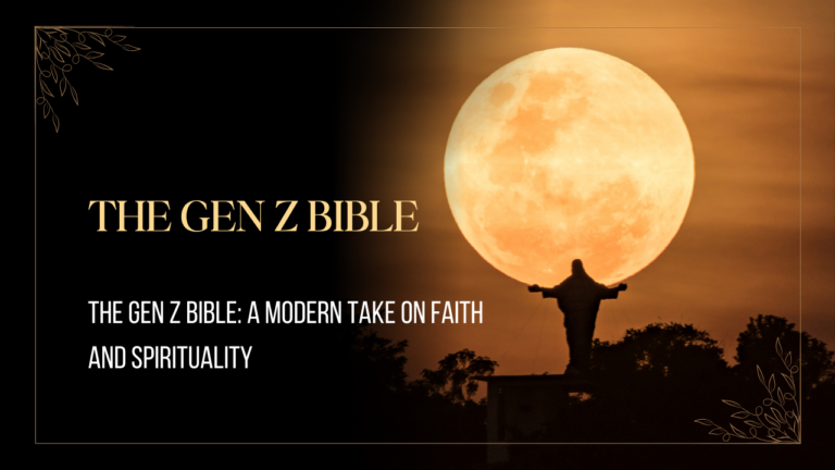 Gen Z Bible: A Modern Take on Faith - Bible to Read